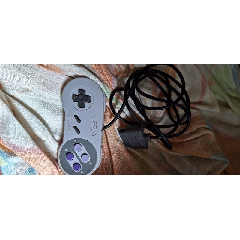 Controle Super Nintendo Original | Shopee Brasil
