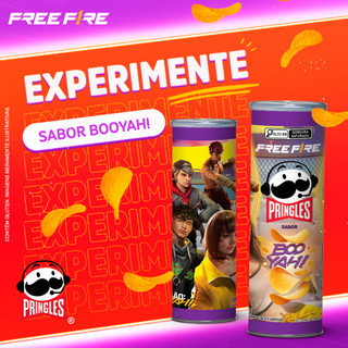 Combo Pringles Free Fire Sortidos 4 Unidades | Shopee Brasil