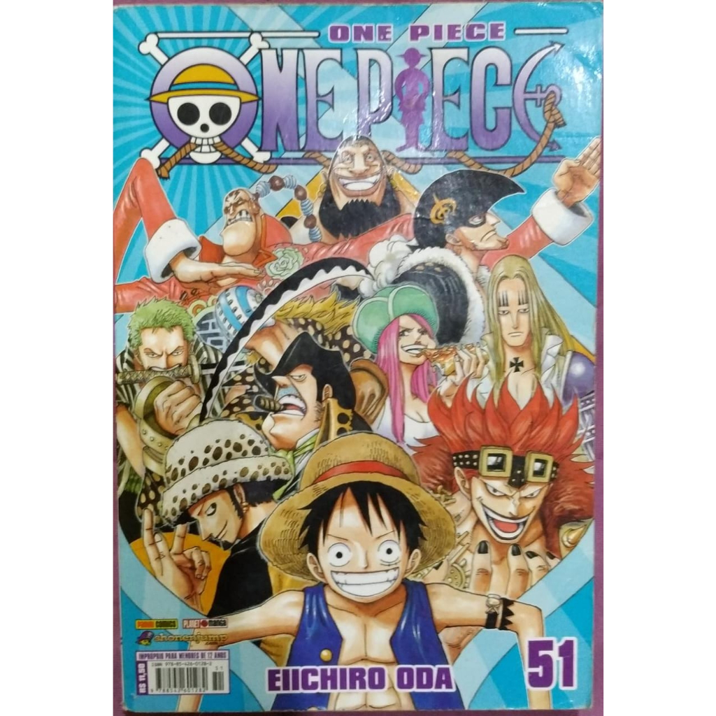 One Piece 51 - Capítulo 492 | Shopee Brasil