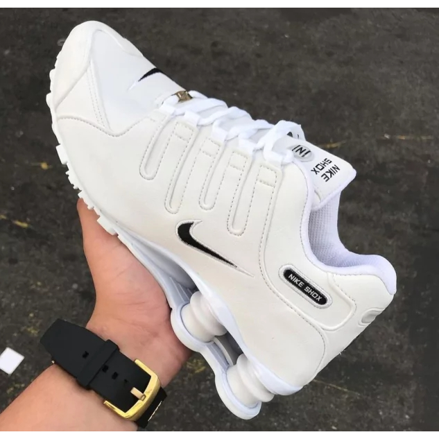 Tenis Masculino Nike Shox Nz 4 Molas Super Oferta Promoção | Shopee Brasil