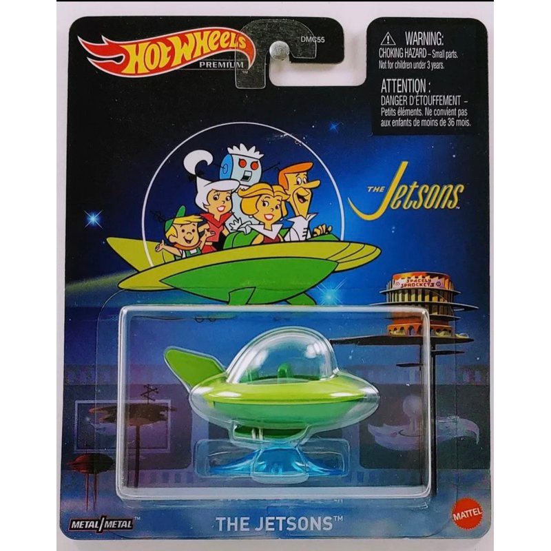Hot Wheels Premium The Jetsons | Shopee Brasil