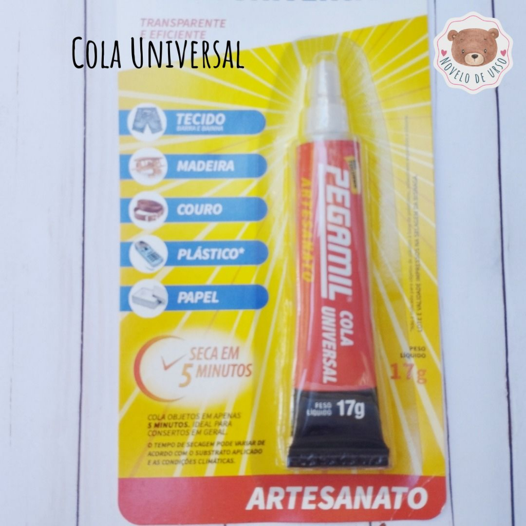 Cola Universal para Artesanato Pegamil | Shopee Brasil