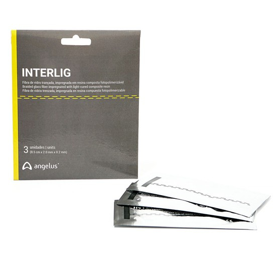Interlig Fibra De Vidro Trançada Com Resina Autopoli Angelus | Shopee ...