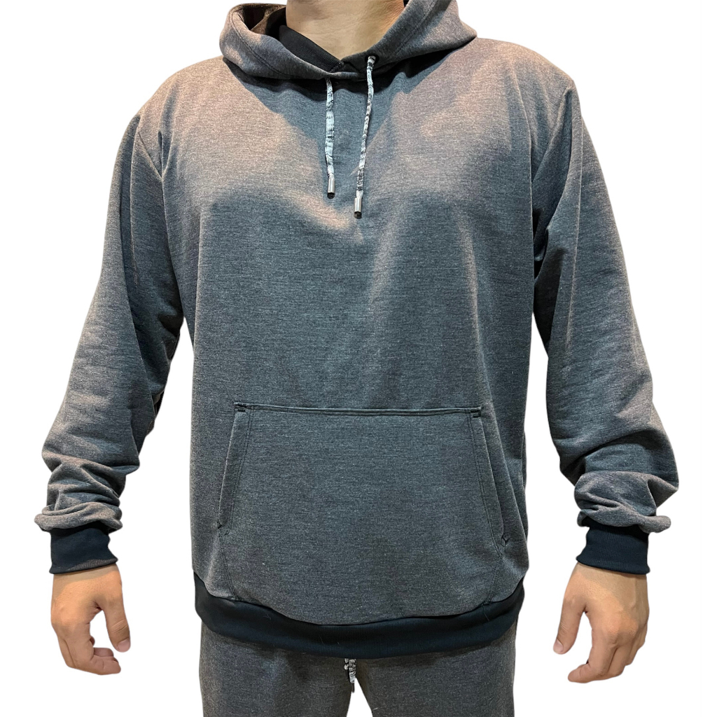 Moletom Canguru Unissex Liso Com Capuz Blusa de Frio Sem Estampa ...
