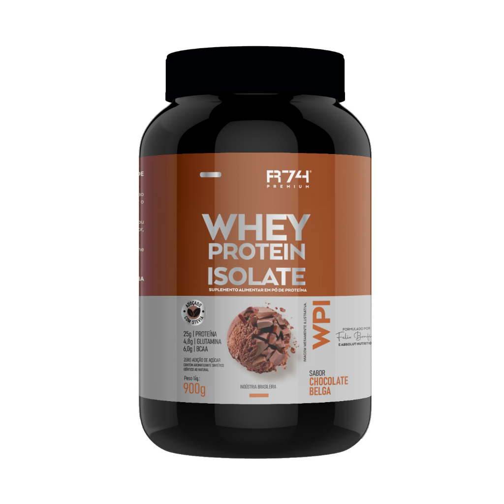 Whey Protein Isolado - R74 Premium - 900g | Shopee Brasil