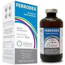 Ferrodex Solução de Ferro Dextrano 50mL | Shopee Brasil