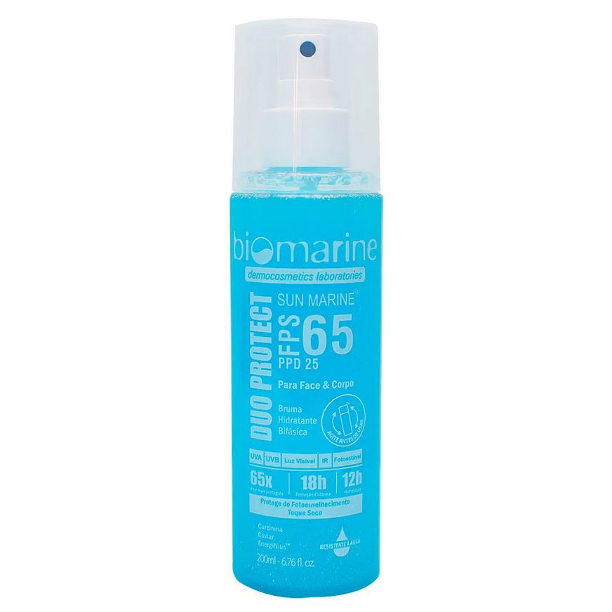 Biomarine Protetor Solar Bifásico Sun Marine Duo Protect FPS 65 ...