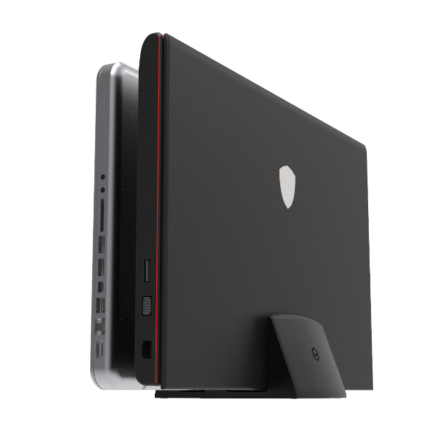 Suporte Duplo 2 Notebooks Fechado Laptop Mesa Vertical | Shopee Brasil