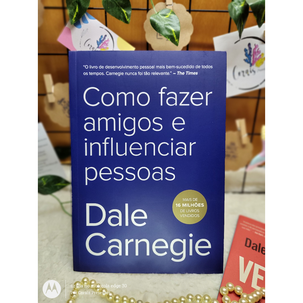 Como Fazer Amigos E Influenciar Pessoas - Dale Carnegie | Shopee Brasil