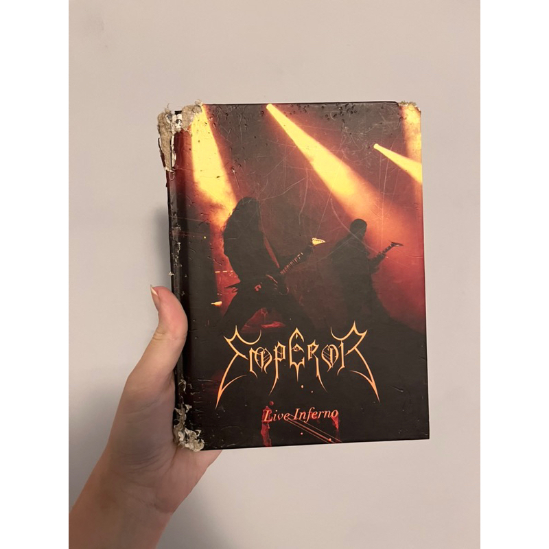 DVD triplo Original - Emperor - Live Inferno - Importado - Embalagem ...