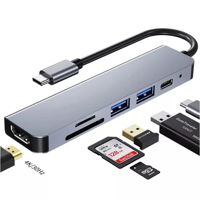 HUB USB C Tipo Splitter Para HDMI Thunderbolt 4K 3 Docking Station ...