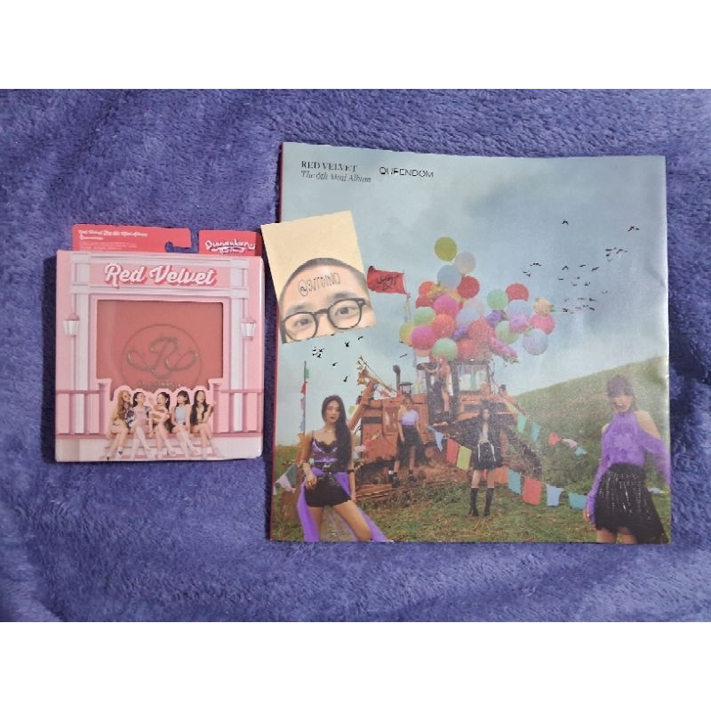 RED VELVET album queendom girls & queens ver., incompleto | Shopee Brasil
