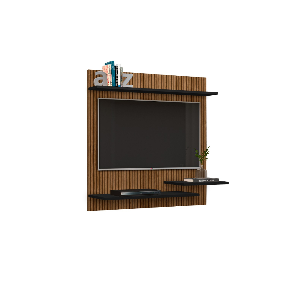 Painel Ripado 3D Tv 32 Polegadas Painel Com Prateleira Para Sala e Quarto 90x90cm | Shopee Brasil