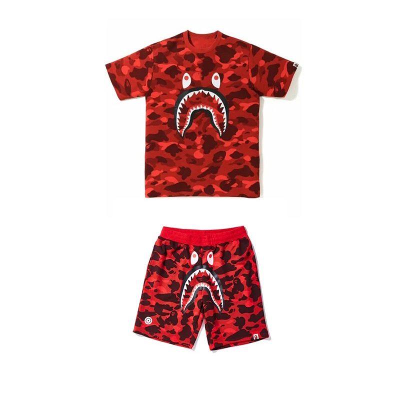 Bape Shark Conjunto Summer (PlugtheFato) | Shopee Brasil