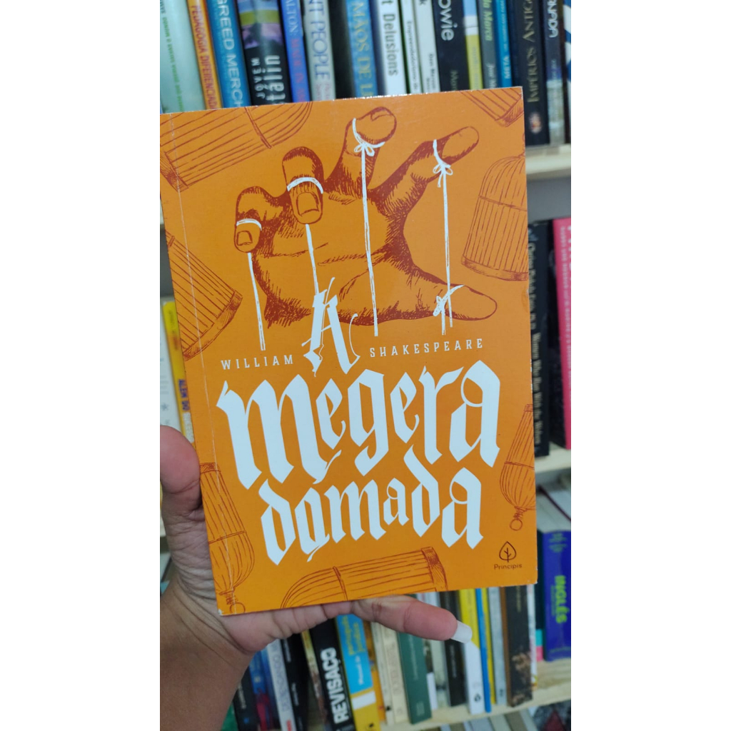 A megera domada Livros De Capa Comum Autor William Shakespeare | Shopee ...