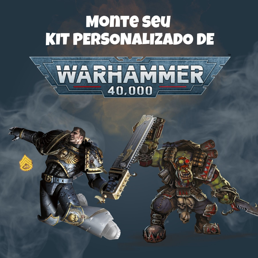 Kit Personalizado de Wargames 40K (Proxy) | Shopee Brasil