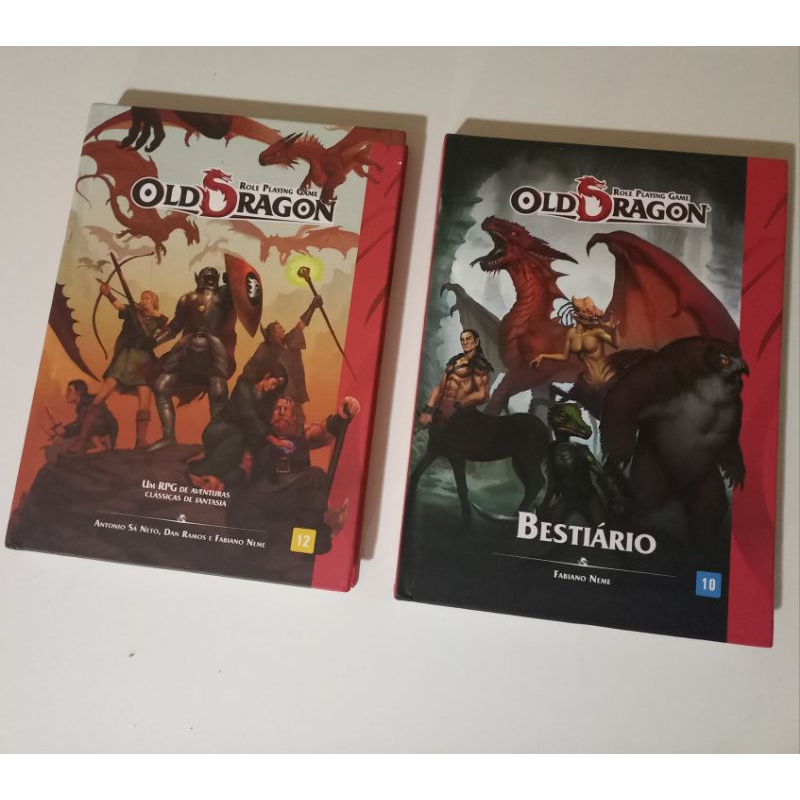 Kit livros de RPG Old dragon | Shopee Brasil