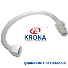 Engate Rabicho Flexível PVC Krona 40CM | Shopee Brasil