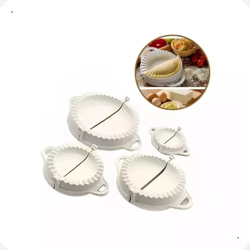 Conjunto Kit 4 Tamanhos Forma Molde Pastel Salgados Risoles | Shopee Brasil