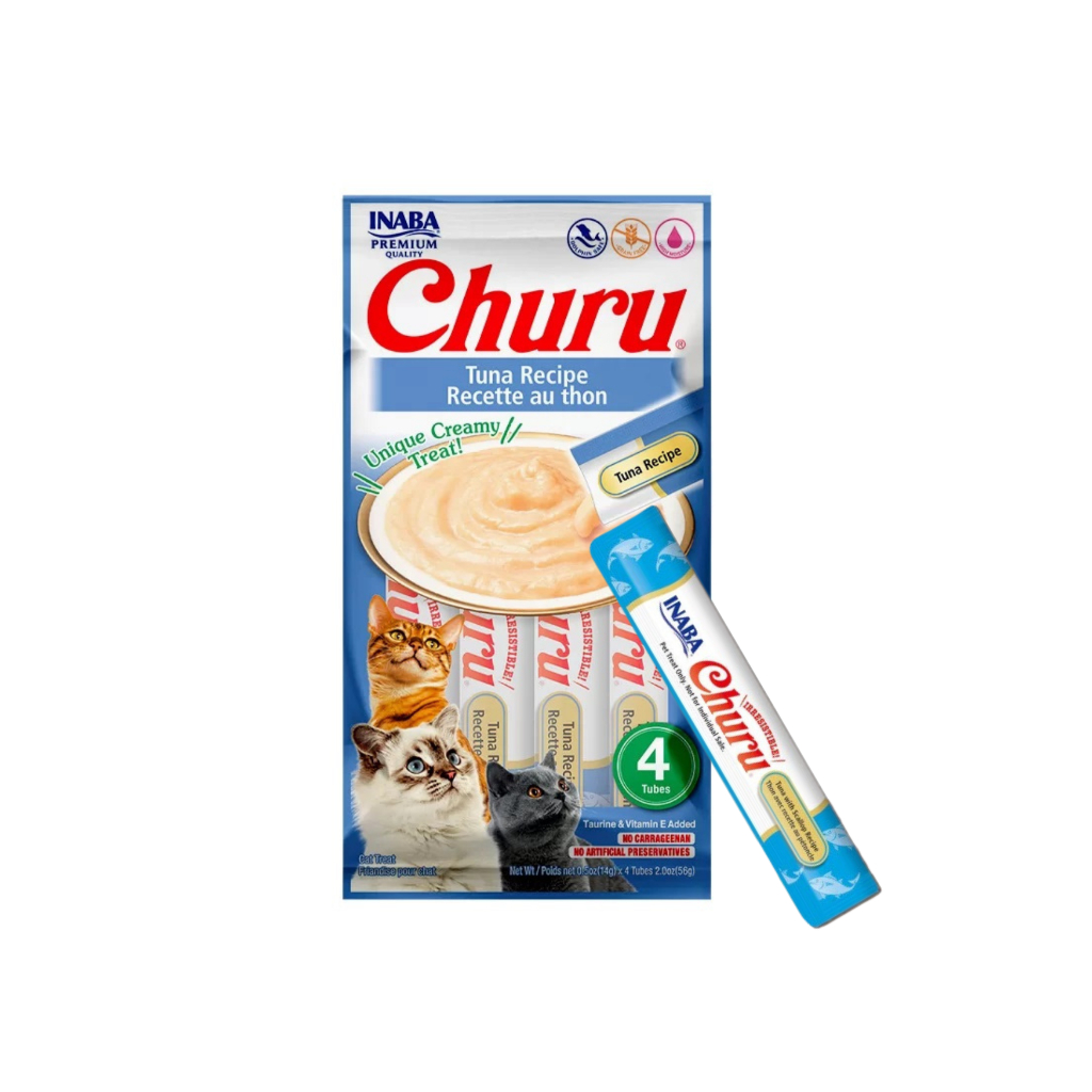 Churu Petisco em Pasta para Gatos sabor Atum - 4 ou 1 unidade | Shopee ...