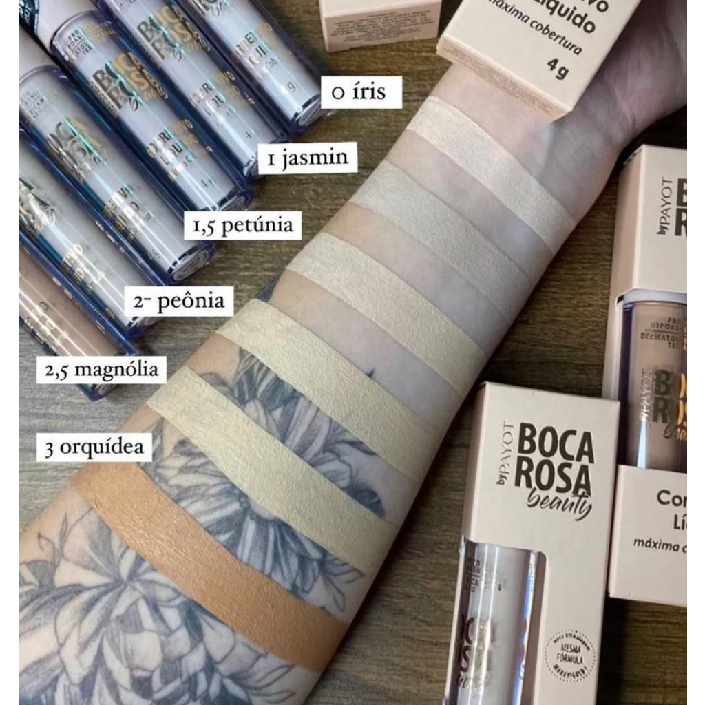 Corretivo Líquido Máxima Cobertura 4g Boca Rosa Beauty By Payot ...