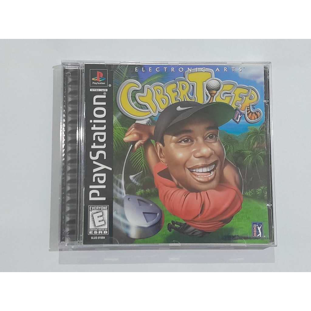 CyberTiger p/ Playstation 1 PS1 Original | Shopee Brasil