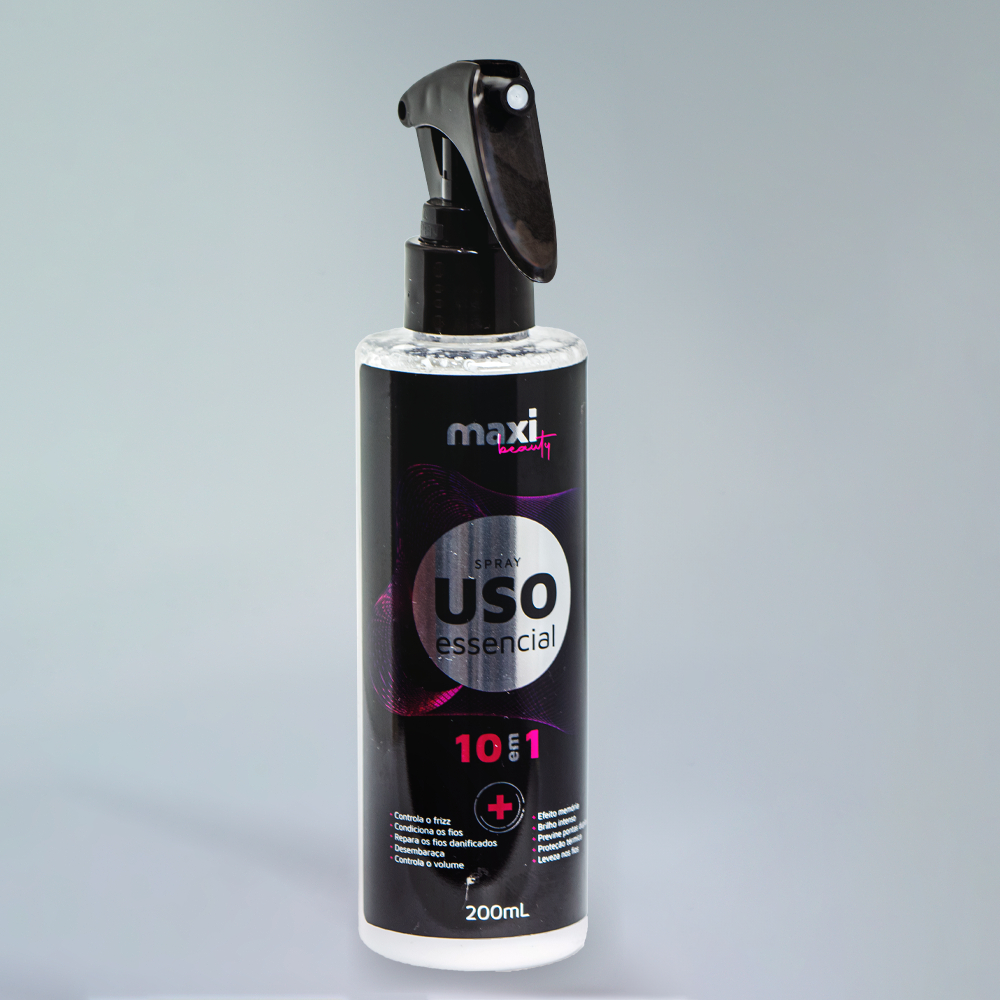 Spray Uso Obrigatório Maxi Beauty 200ml Protetor Térmico 10 em 1 ...