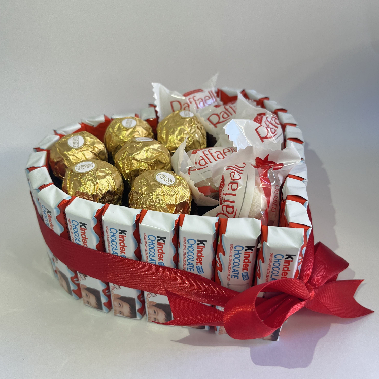 Box Coração - Ferrero, Rafaello Presente, Chocolate, Namorada ...