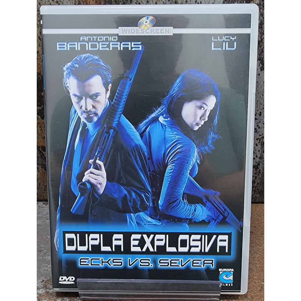 DVD Dupla Explosiva Ecks vs Sever - Antonio Banderas e Lucy Liu - dublado | Shopee Brasil