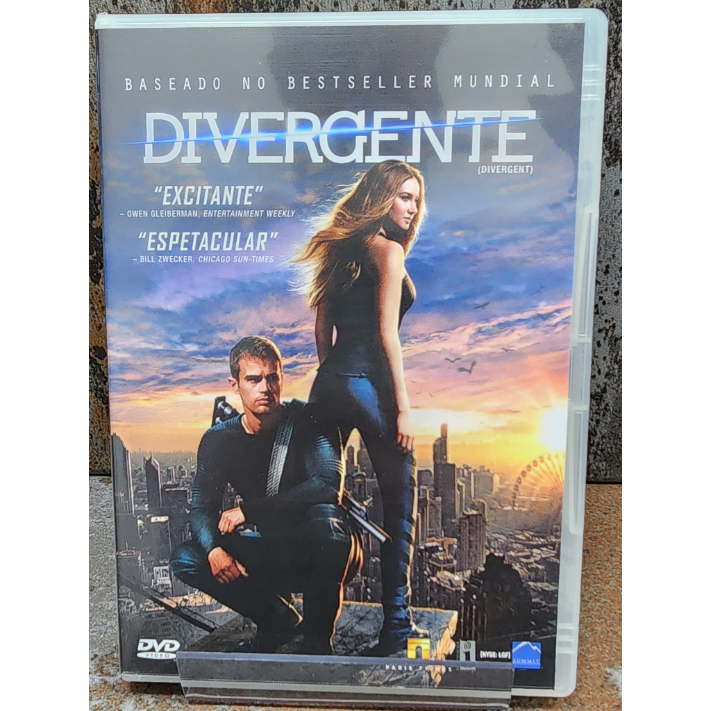 DVD Divergente - Theo James, Shailene Woodley, Kate Winslet - dublado ...