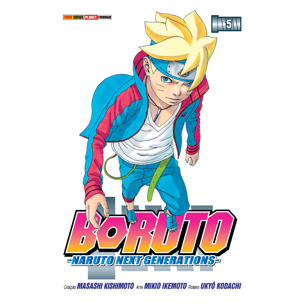 Manga Boruto Naruto Next Generations Volume 5 Panini Novo Lacrado ...