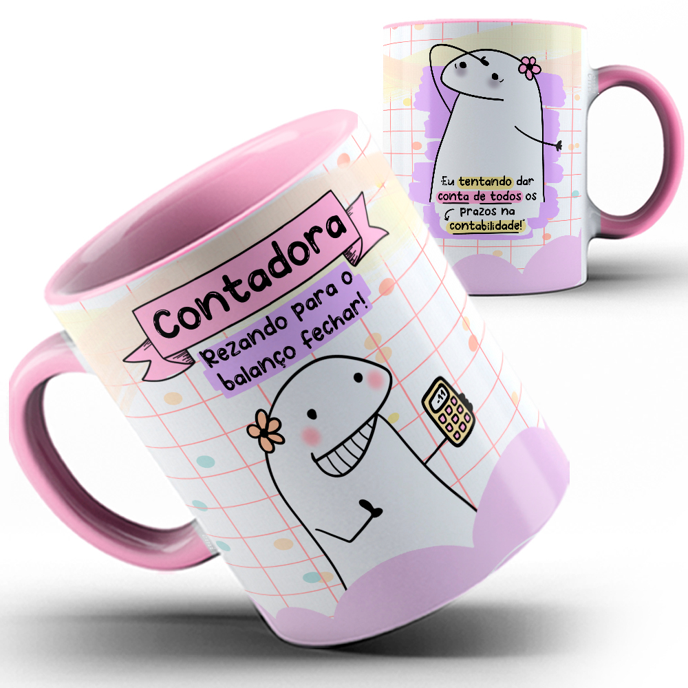 Caneca Color Contadora Flork Contabilidade 12i | Shopee Brasil