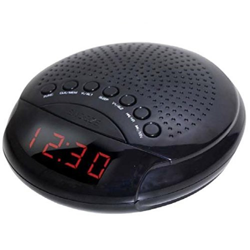 Magnavox Digital Dual Alarm Clock AM/FM Radio, Dimmer, Snooze, 0,6 ...