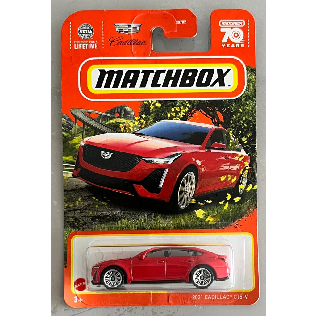 Matchbox 2021 Cadillac CT5-V Vermelho | Shopee Brasil