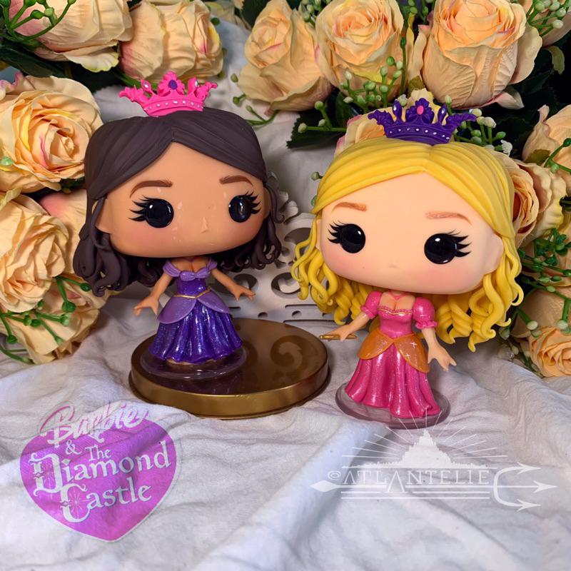 Funko Biscuit Barbie Castelo de Diamantes Liana e Alexa | Shopee Brasil