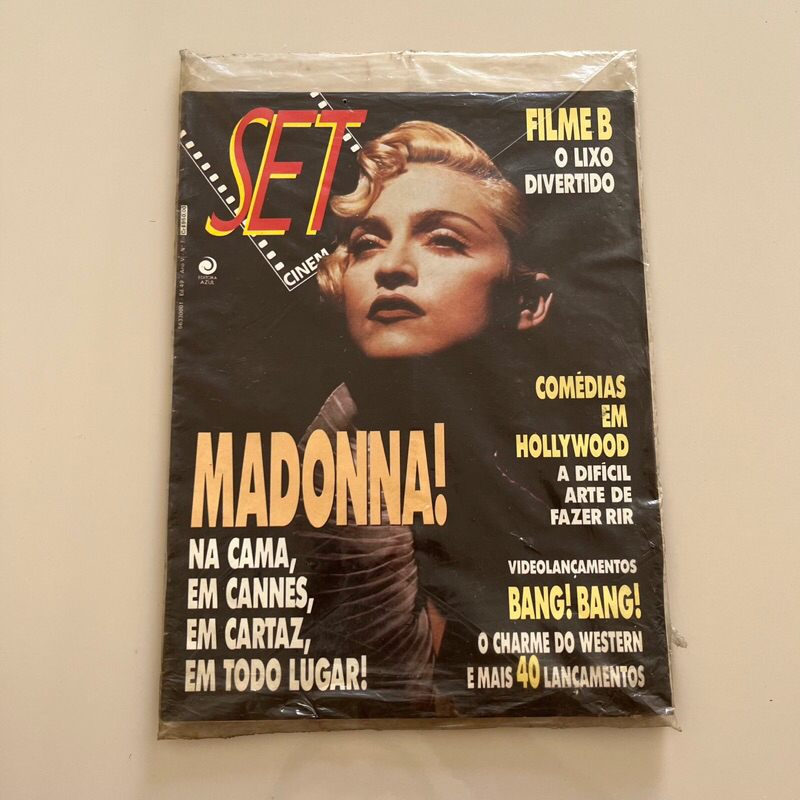 Revista Set Cinema Madonna Lacrado | Shopee Brasil