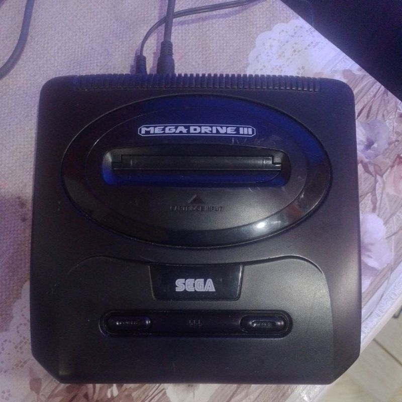 Mega Drive 3 Com Fonte E Entrada Pra SEGA CD | Shopee Brasil
