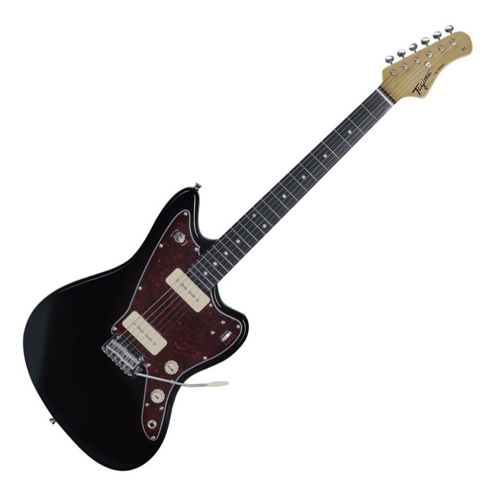Guitarra Tagima Jazzmaster Woodstock Tw61 2P90 Preta Tw-61 | Shopee Brasil