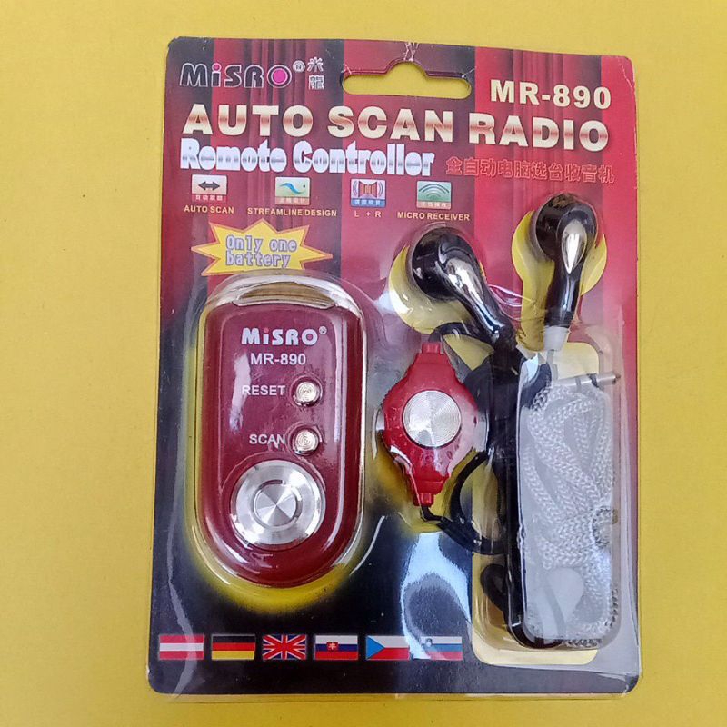 rádio auto Scan MR-890 - Escorrega o Preço