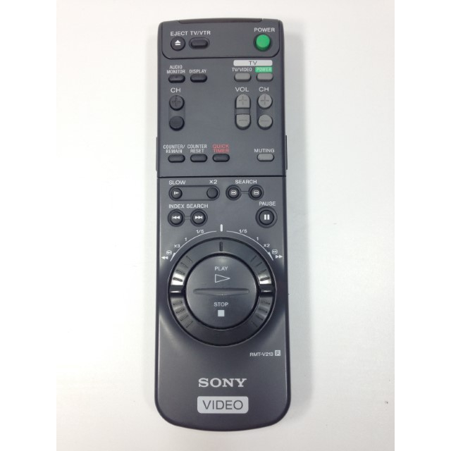 Controle Remoto Sony /vtr Video Cassete Rmt-v213 Original | Shopee Brasil