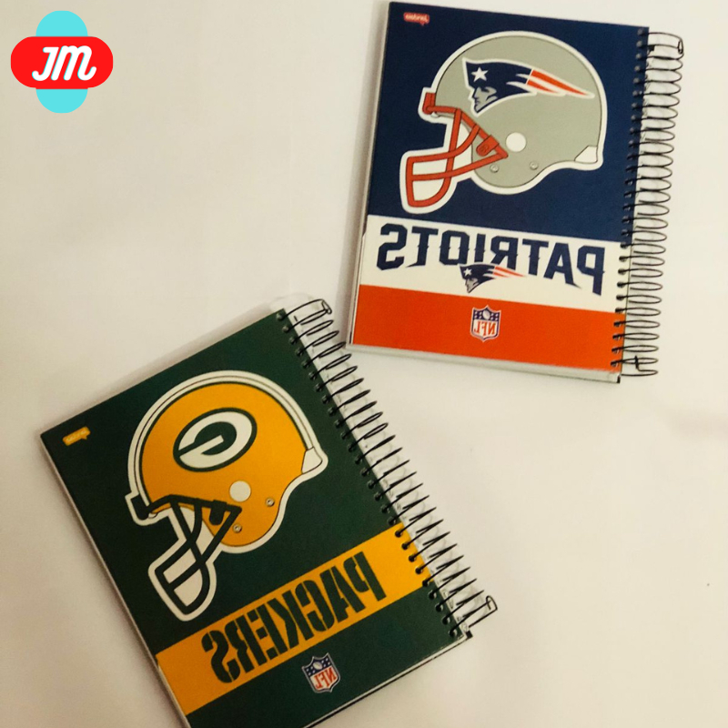 caderno NFL de futebol americano 15 matérias | Shopee Brasil