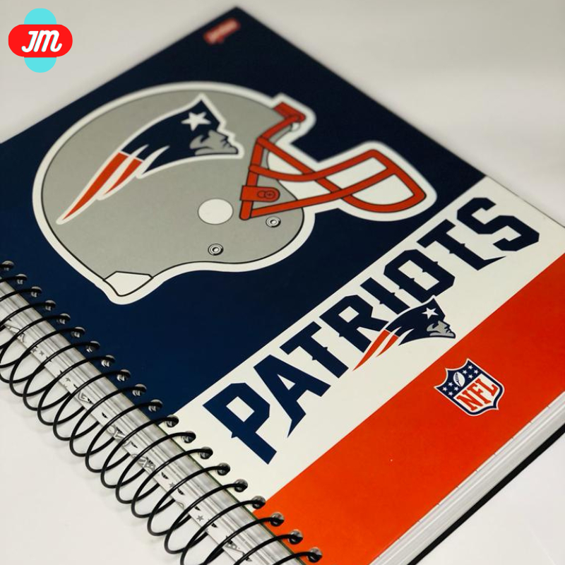 caderno NFL de futebol americano 15 matérias | Shopee Brasil