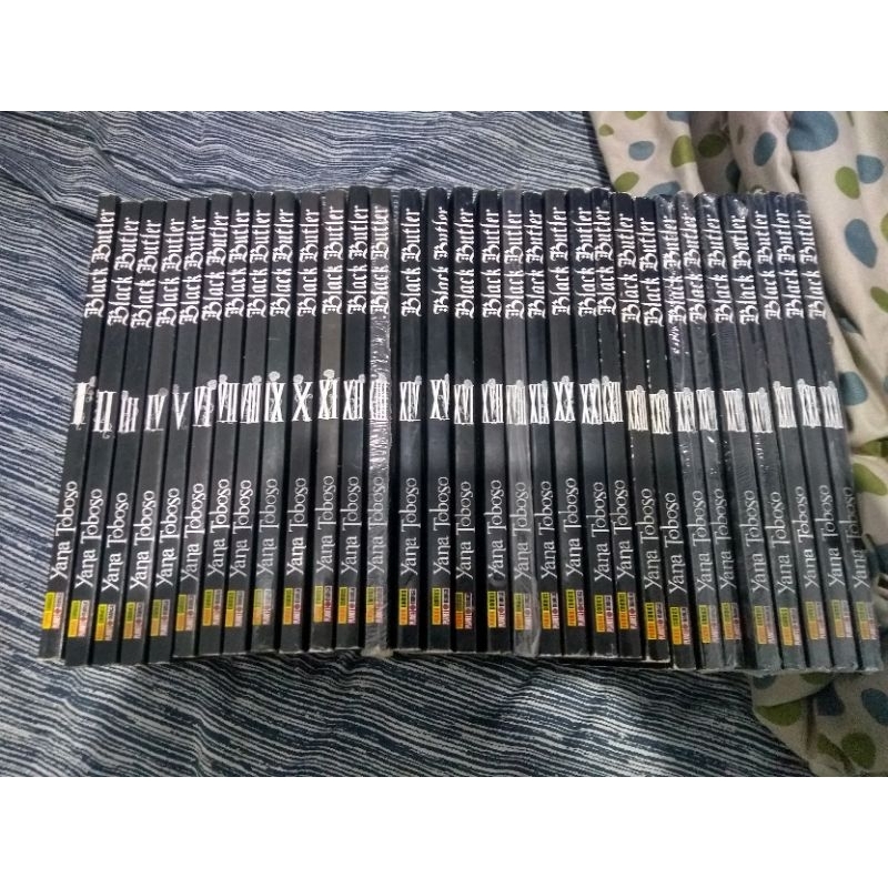 Coleção mangá Black Butler volumes 1 ao 31 | Shopee Brasil