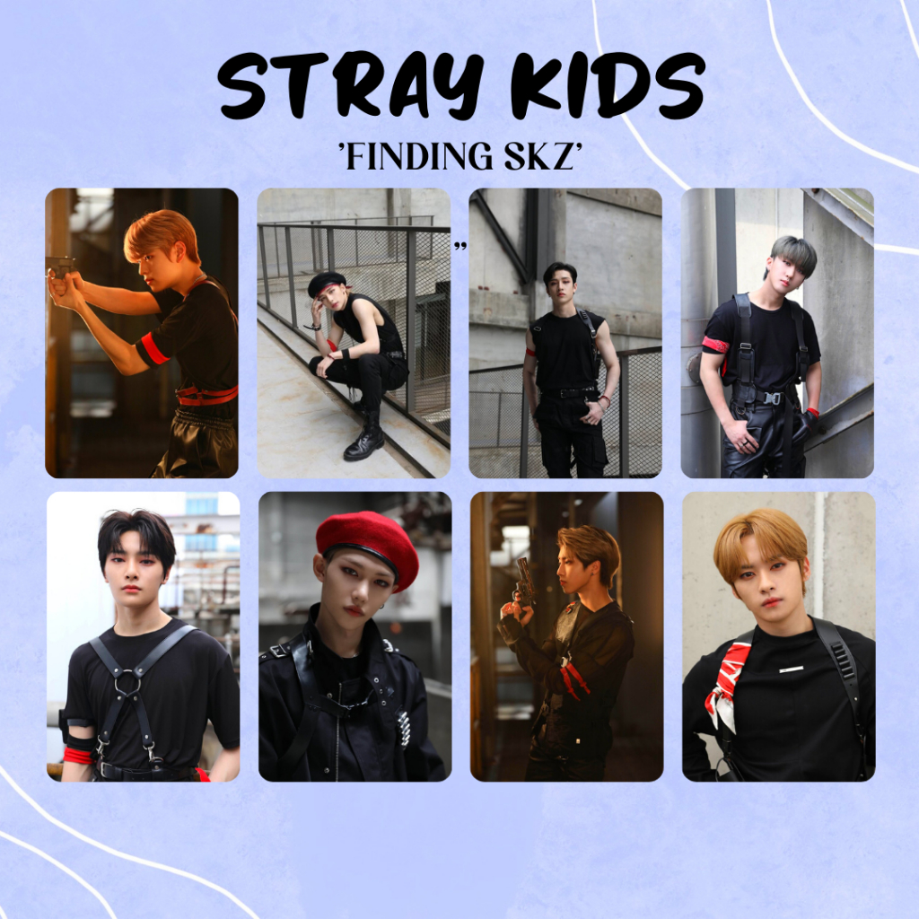 Photocards Stray kids Finding SKZ FANMADE | Shopee Brasil