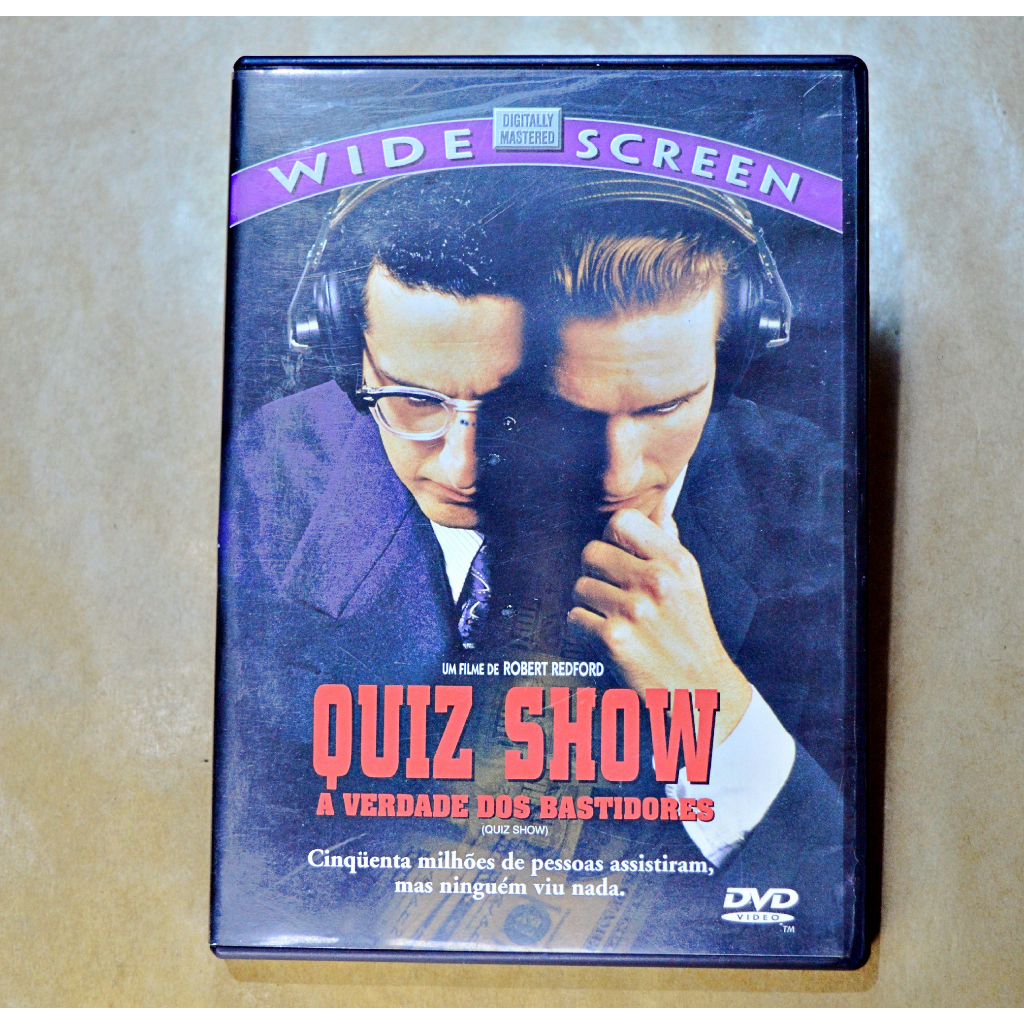 DVD - Quiz Show - A Verdade dos Bastidores (Quiz Show) | Shopee Brasil