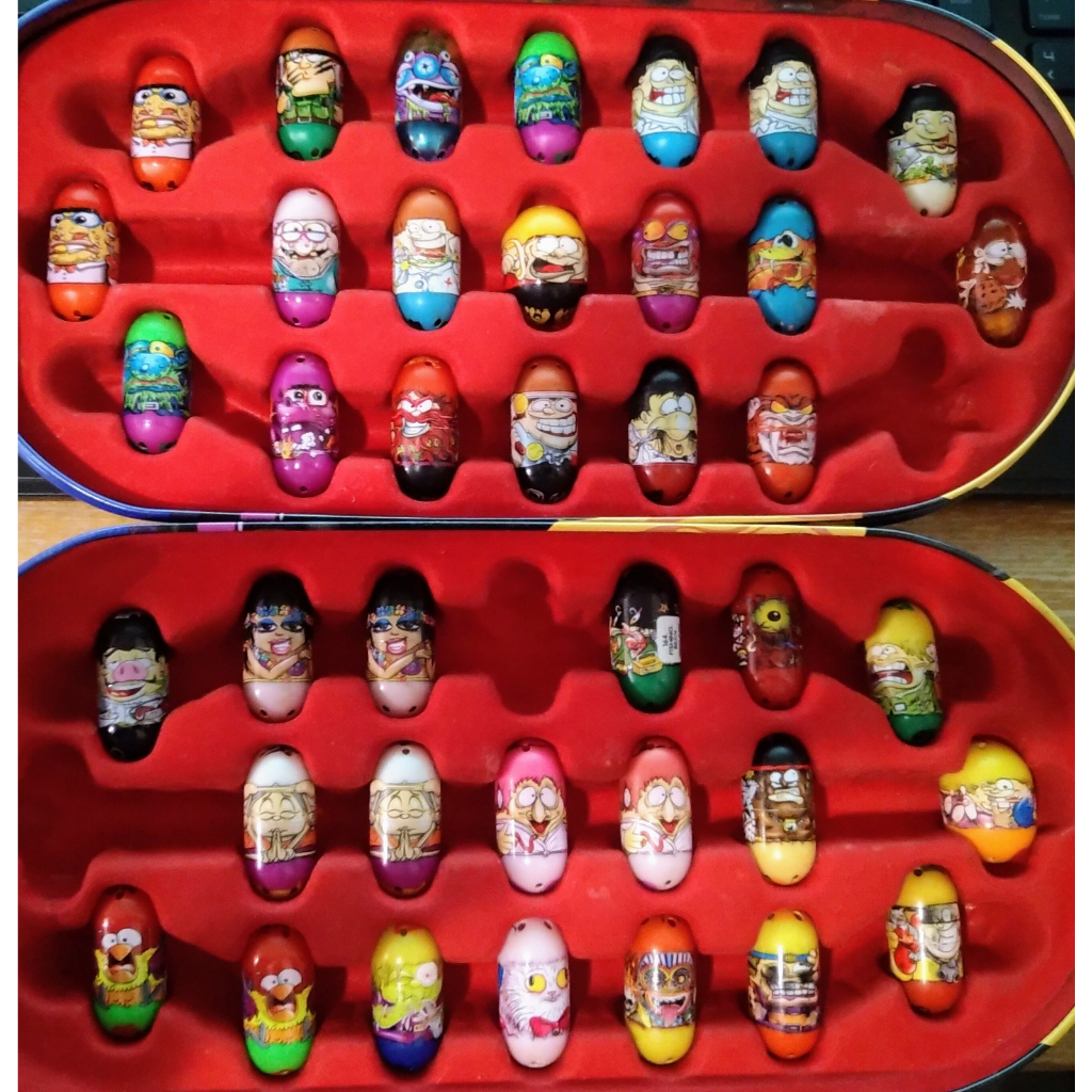 Mighty Beanz Pack com 40 miniaturas + expositor | Shopee Brasil