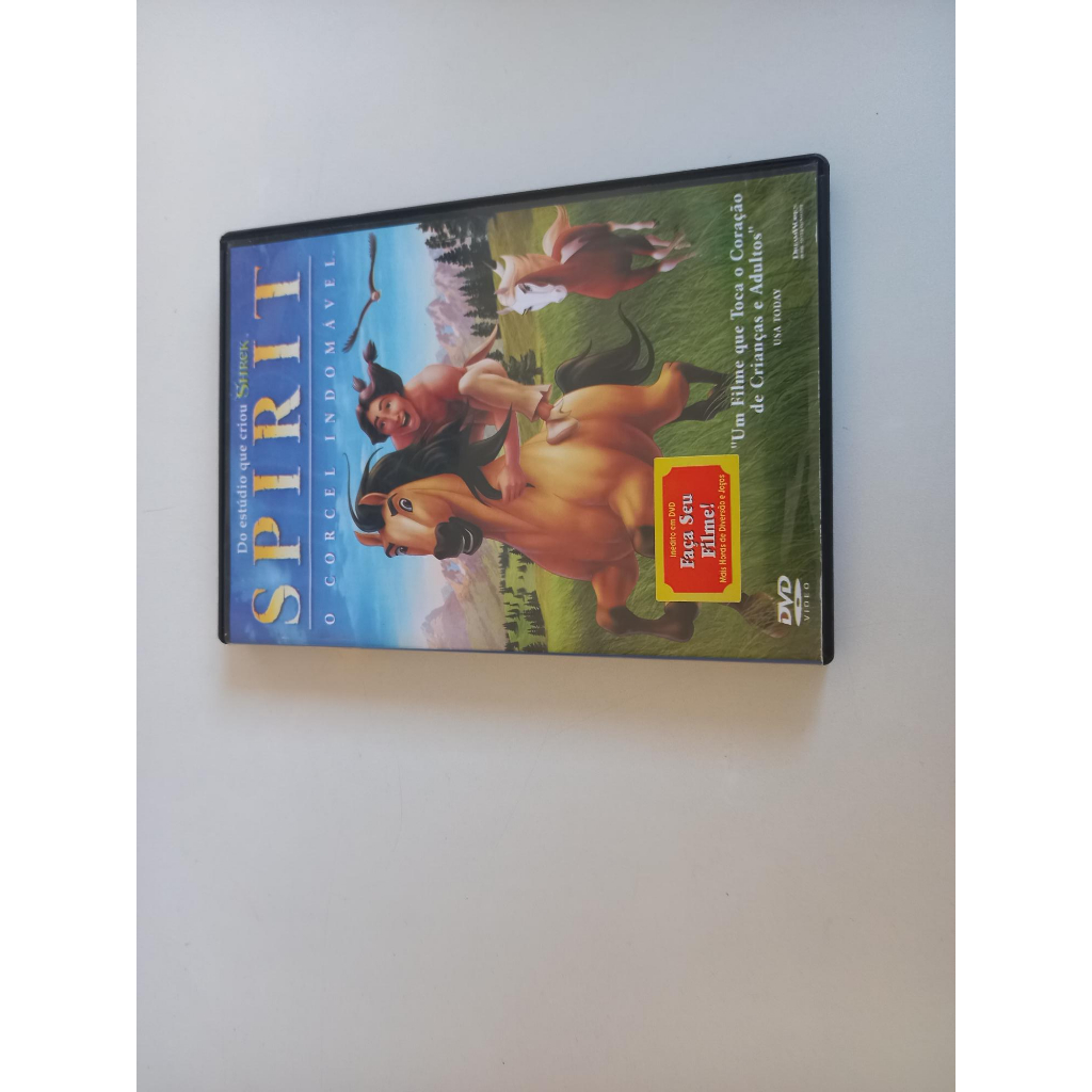 Dvd Spirit - O Indomável - Original | Shopee Brasil
