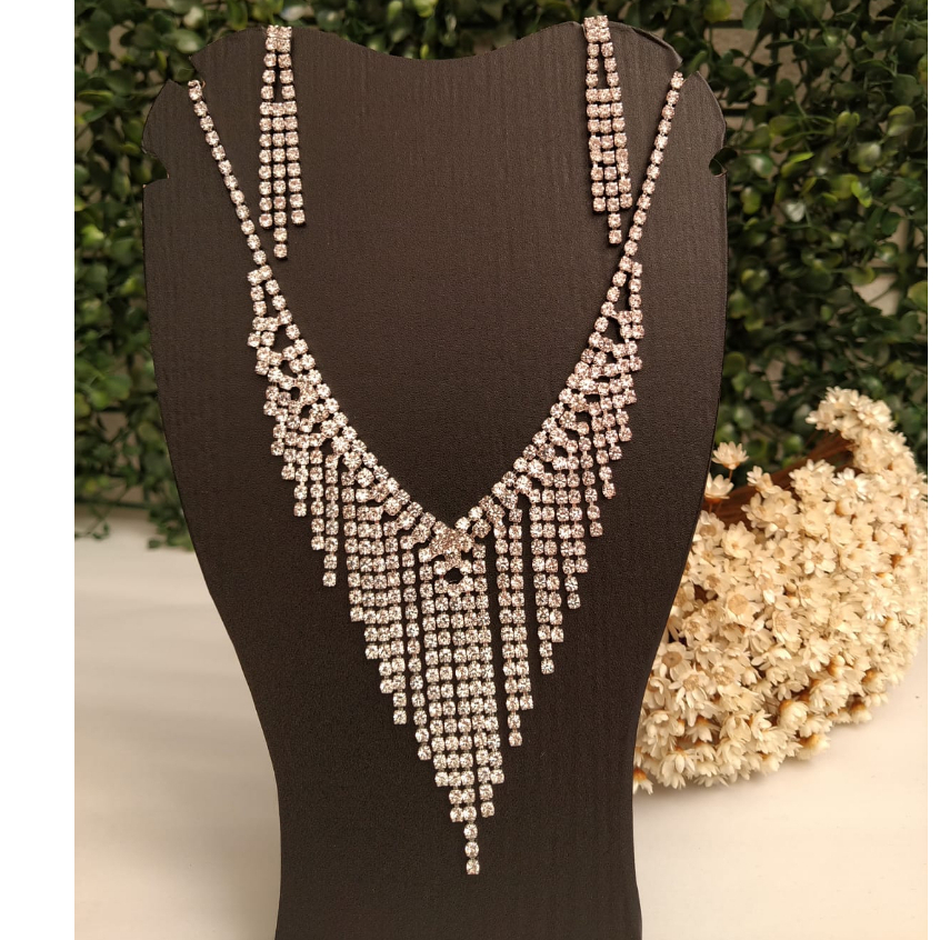 kit colar noiva/ madrinha / festa / debutante / formatura /15 anos em ...