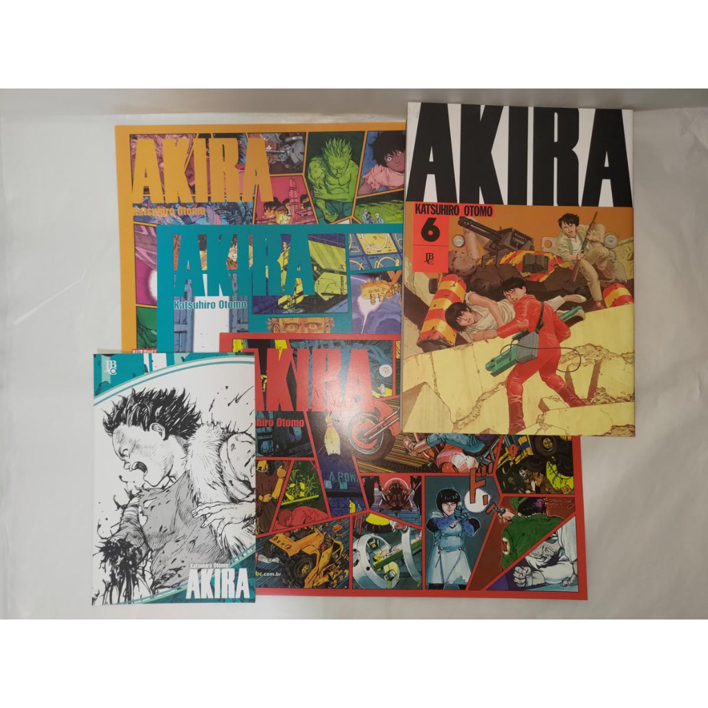 Akira 6 + Maxicard e Pôsters [Katsuhiro Otomo] (JBC) | Shopee Brasil