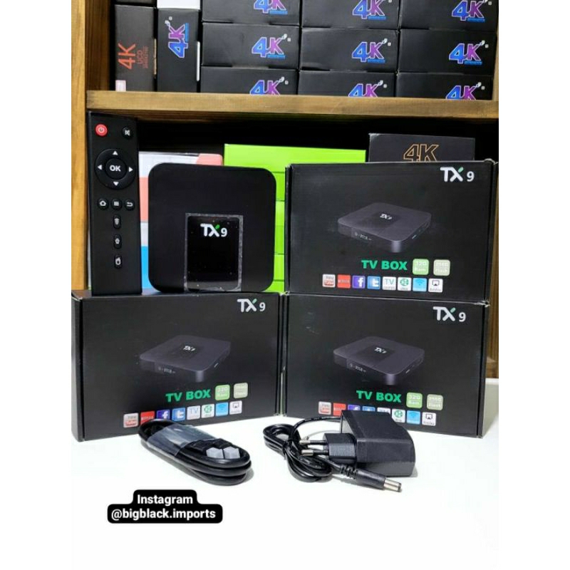 TX9 4GB+16GB Android 11.1 Amlogic S905W | Shopee Brasil